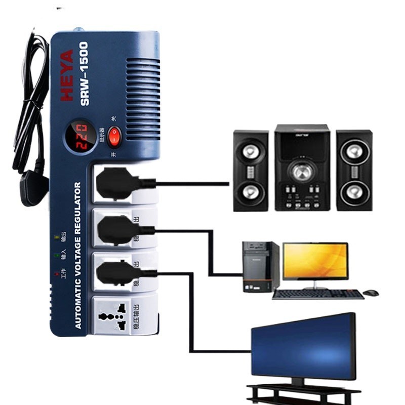 ♧Voltage stabilizer 220v household 1500w TV refrigerator air ...