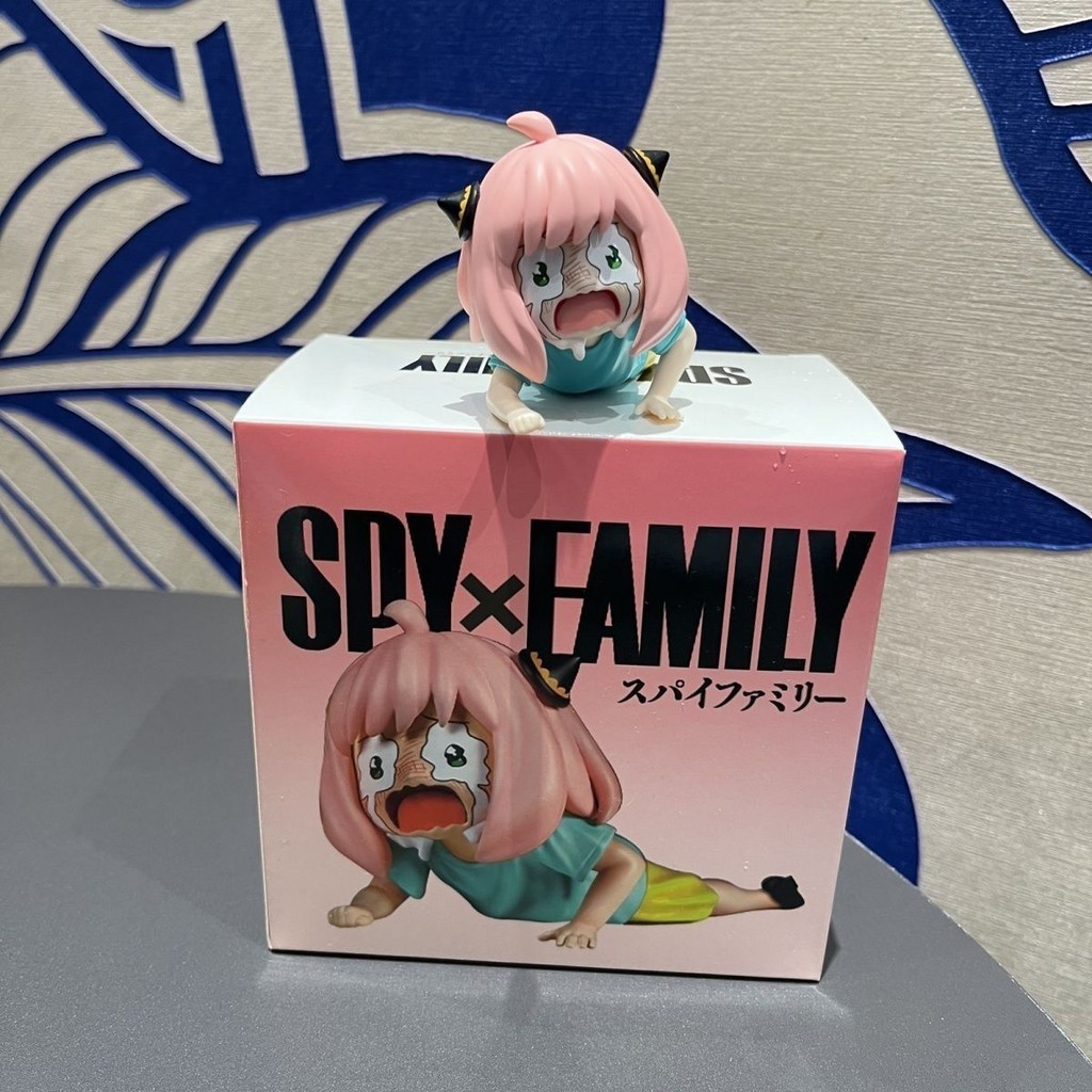 Spy X Family Falling Anya Figure Cute Desk Decoration Table Ornaments ...
