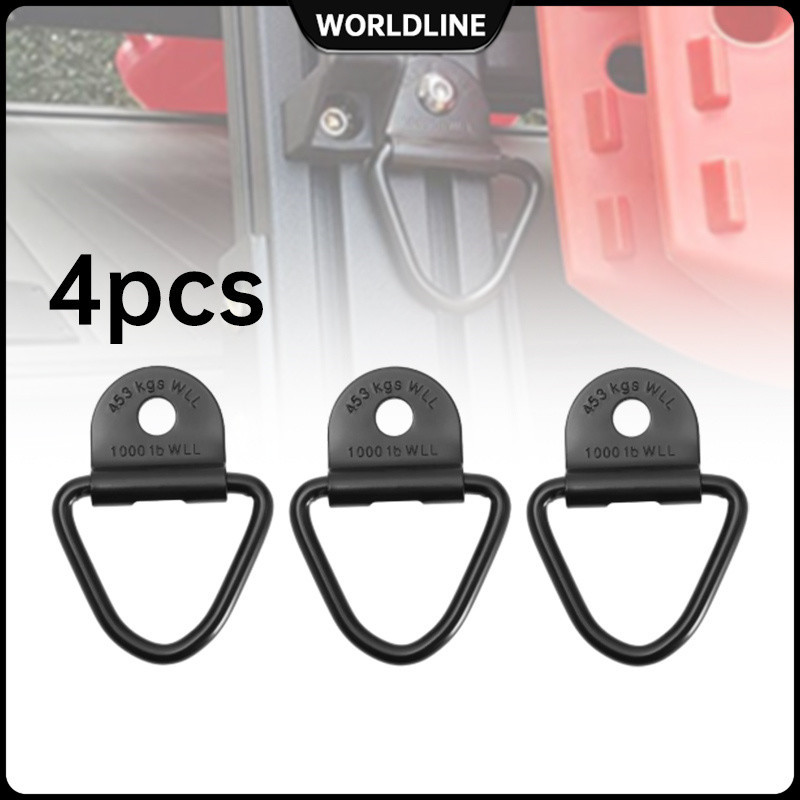 4pcs Cargo Tie-down Anchor Heavy Duty Cargo V Ring Hook Cargo Fixing ...
