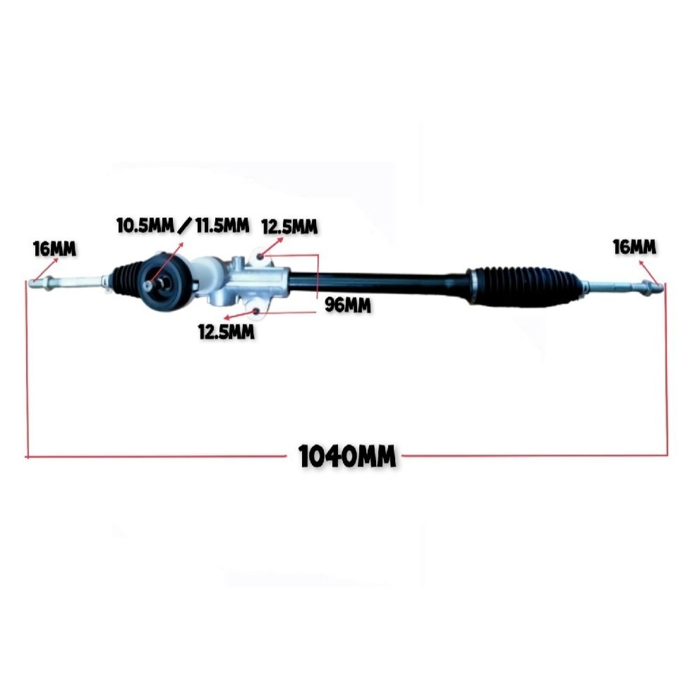 Steering Rack & Pinion Assembly Accent 2011-2018 Kia Rio 2012-2017 ...