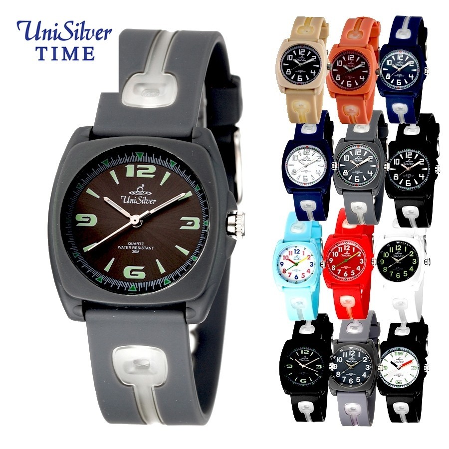 UniSilver TIME Womens Iconiq Collection Analog Rubber watch | Shopee ...