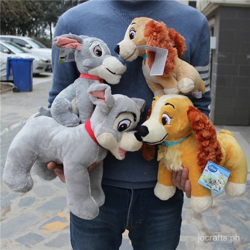 1piece Disney Anime Lady and the Tramp Stuffed Plush Toys Cartoon Anime ...