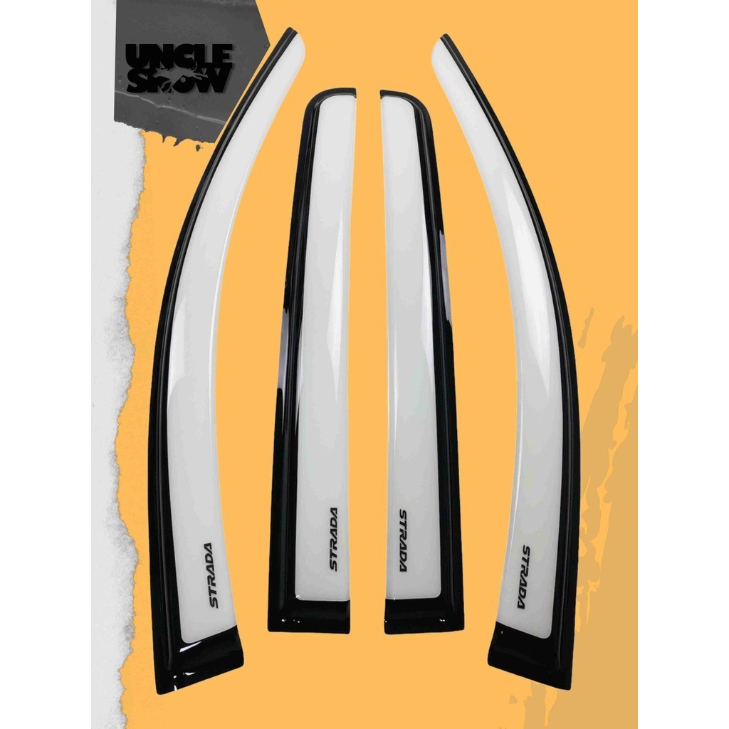 Rain Visor Mitsubishi Strada 2016 2017 2018 2019 2020 2021 2022 2023 ...