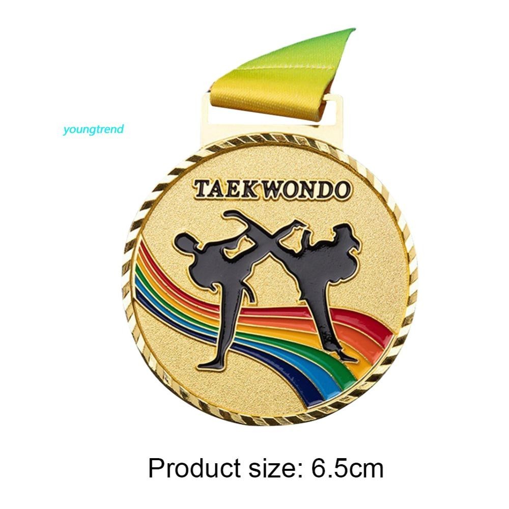 1/5/10PCS Taekwondo Sports Winner Medals Gold Silver Bronze Medal Zinc ...