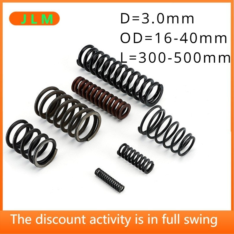 (JLMQ2)Long spring compression springwire diameter 3.0mm outer diameter ...