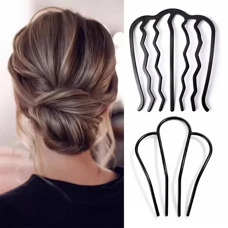 Lazy Hair Reel Hair Plug Ball Head Reel Hair Tool U-shaped Plug Comb ...