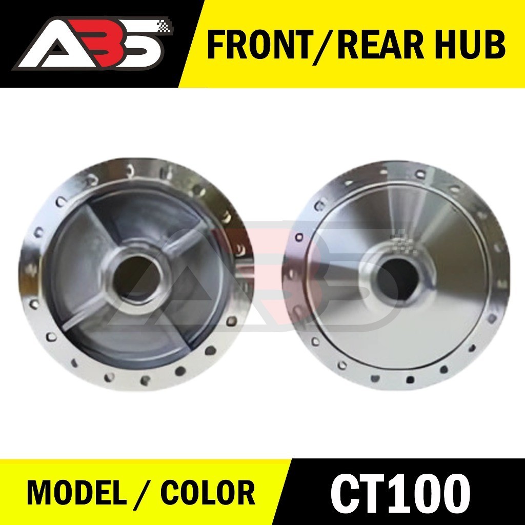 FRONT Hub AND REAR HUB SET FOR CT100 / BAJAJ | Shopee Philippines