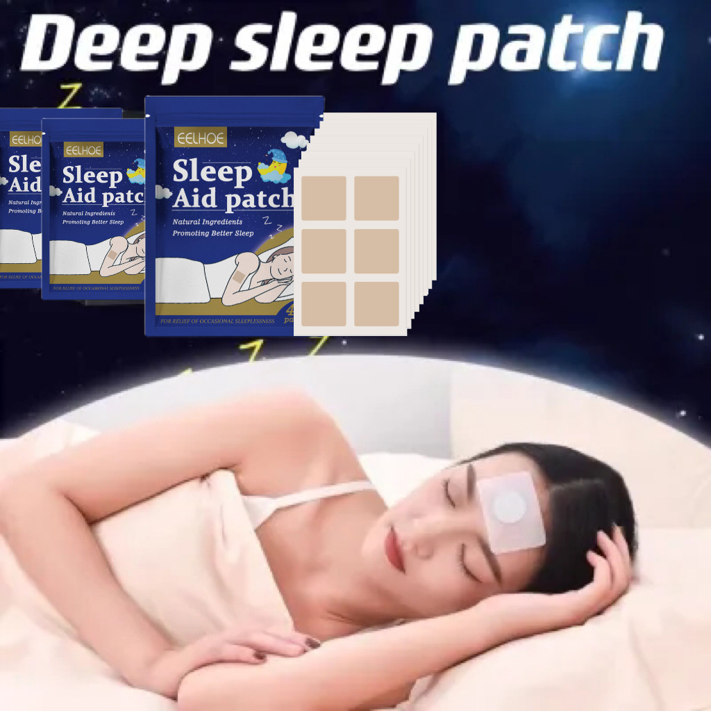 Deep sleep Patch Overnight Release Anti Insomia Anxiety Sleeping Disorder Sleeping Dermal Patch ...