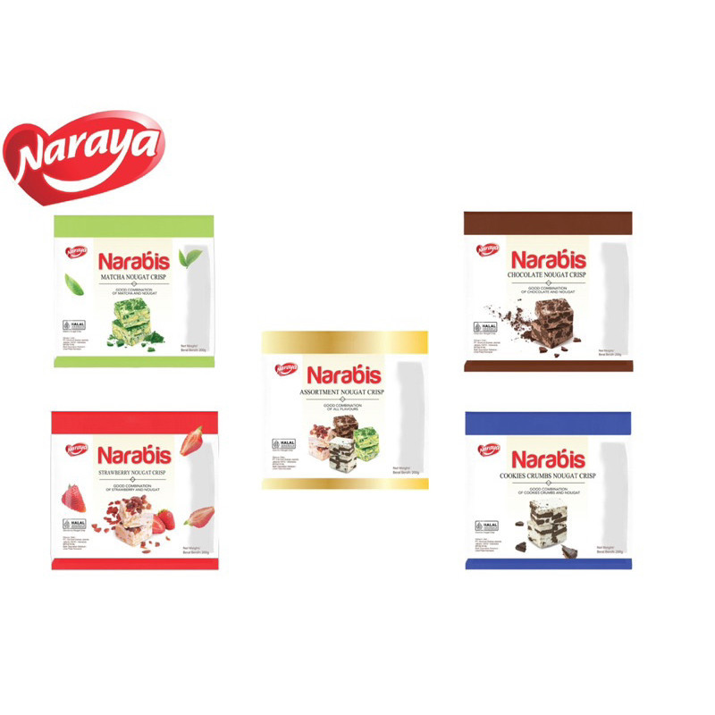 Naraya Narabis 200g Cookies Nougat Crisp Naraya Narabis Nougat | Shopee ...