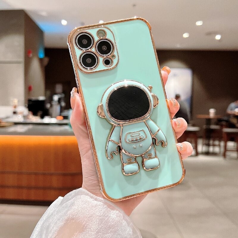 POCO F6 Astronaut Electroplated Phone Case For Xiaomi POCO F6 M6 X6 F5 ...