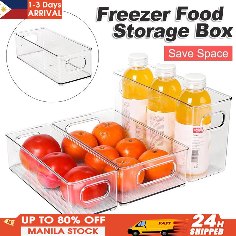 Drawer Style Food Storage Box - Stackable Refrigerator Container ...