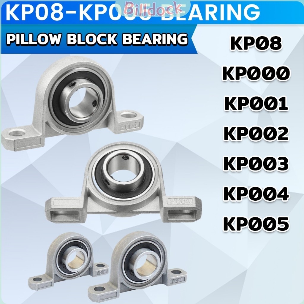 B.D. KP08-KP005 Pillow Block Bearing Zinc Alloy Insert Linear Bearing ...