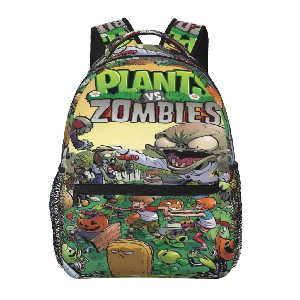 Plants Vs Zombies Backpack 3d Printed Travel Casual Laptop Backpack ...