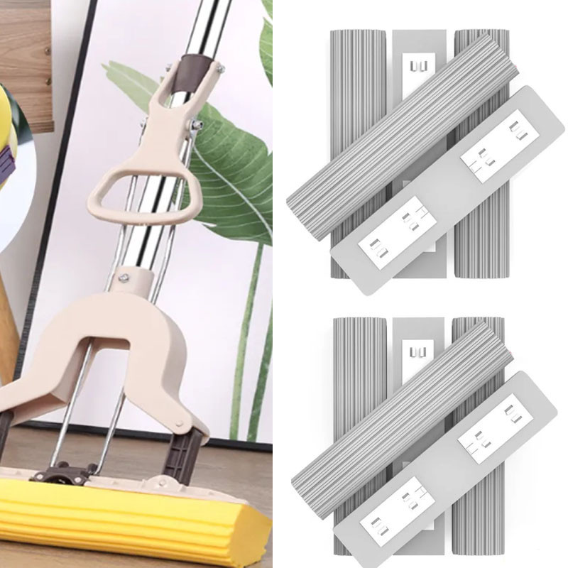 Magic mop Replacement sponge Water absorbent sponge PVA Foam Rubber Mop ...
