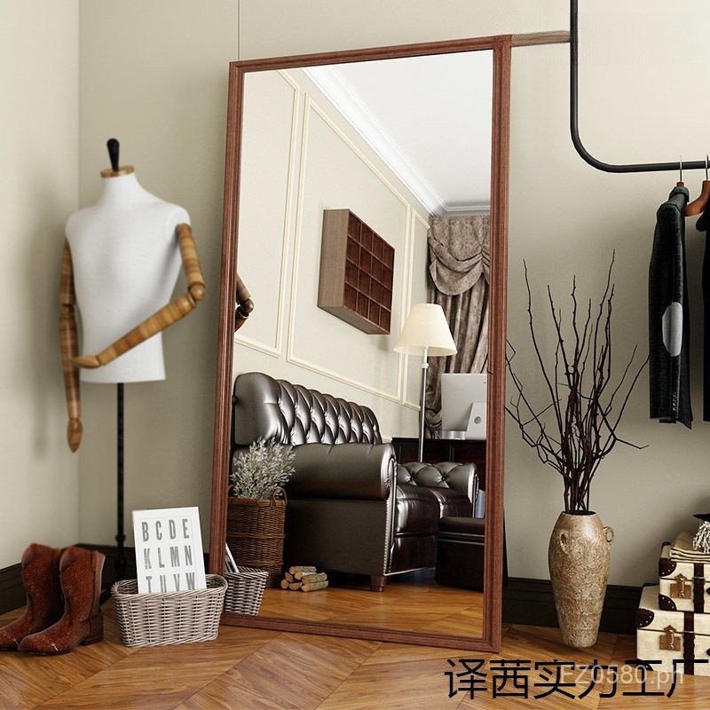 Floor-Mounted Home Full Body Retro Affordable Luxury Wall-Mounted Photo ...