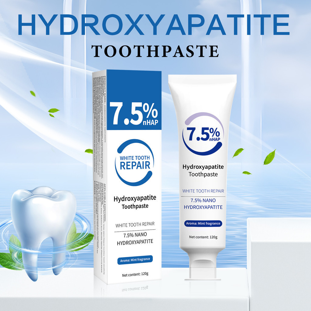 Hydroxyapatite Toothpaste, for Advanced Enamel Protection, Gentle and ...