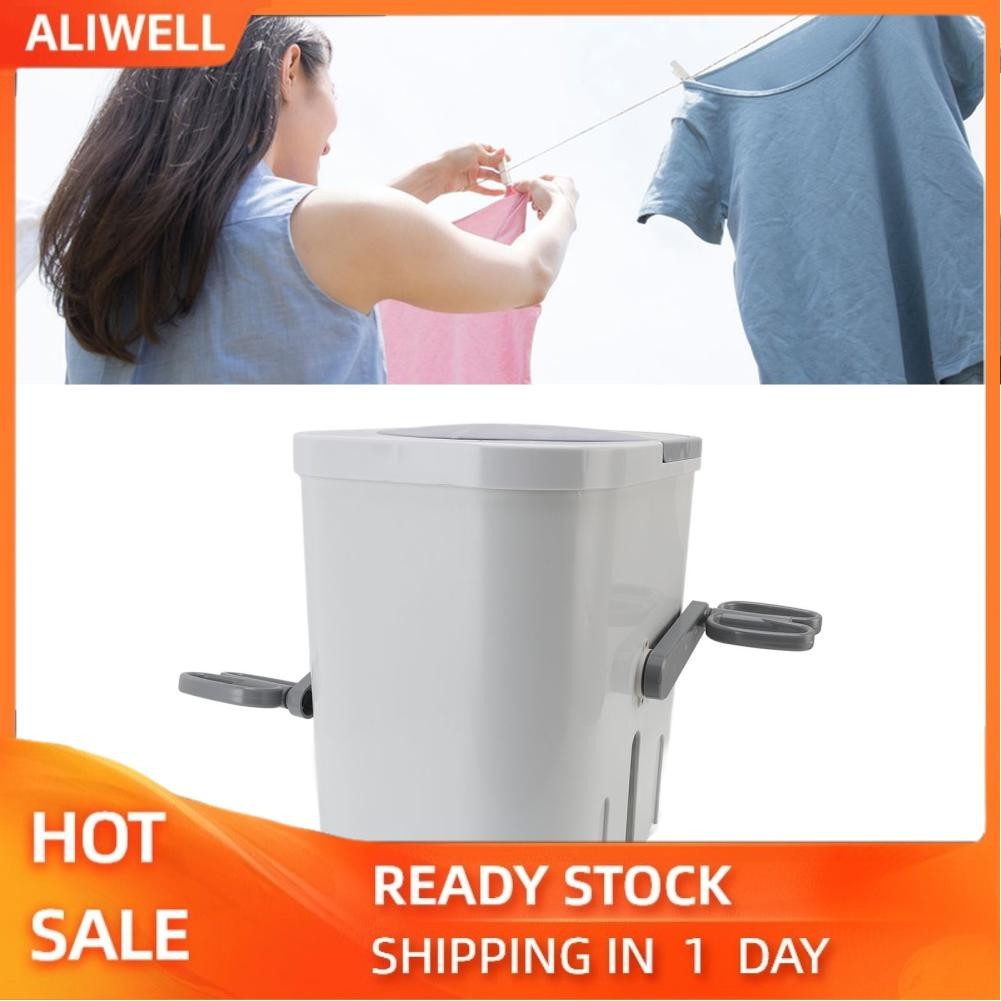 Aliwell Manual Clothes Washer Energy Saving Portable Hand Crank Rotary ...