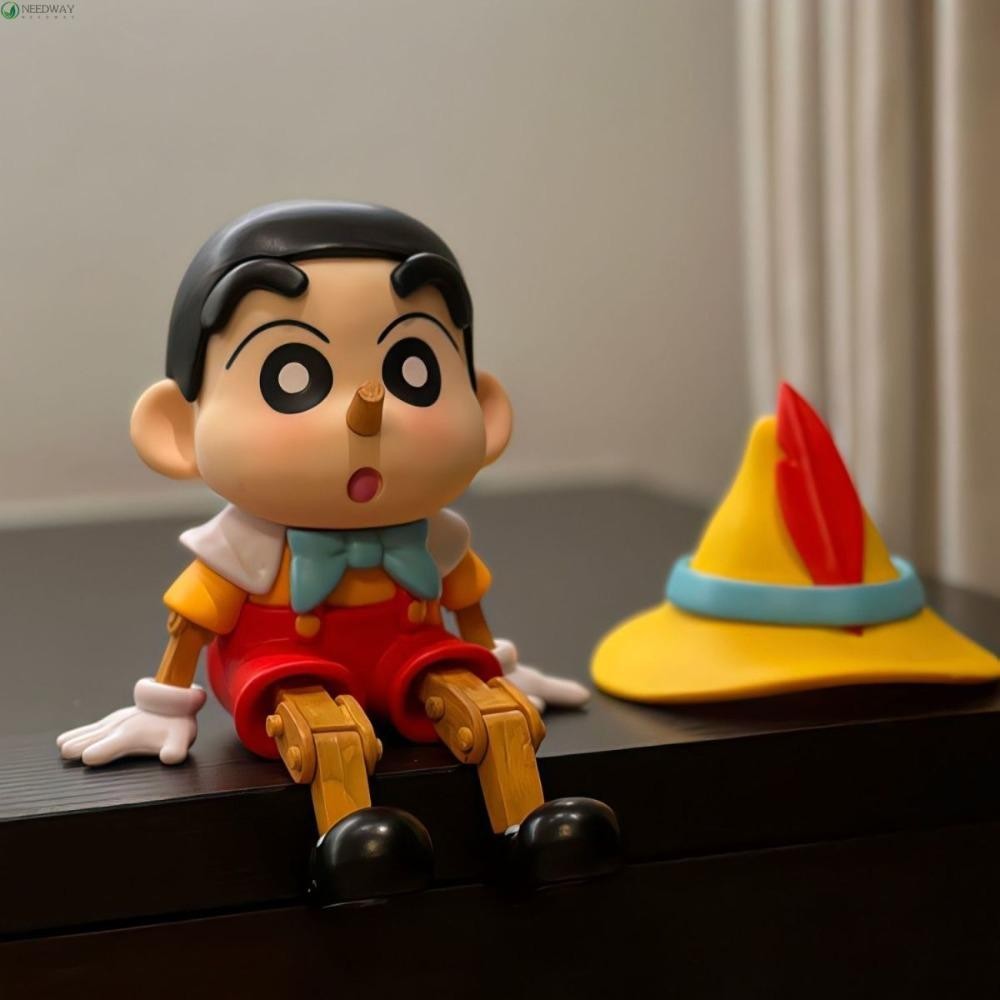 NEEDWAY Crayon Shin-Chan Figure, Puppet Movable Joint Shinnosuke Nohara ...