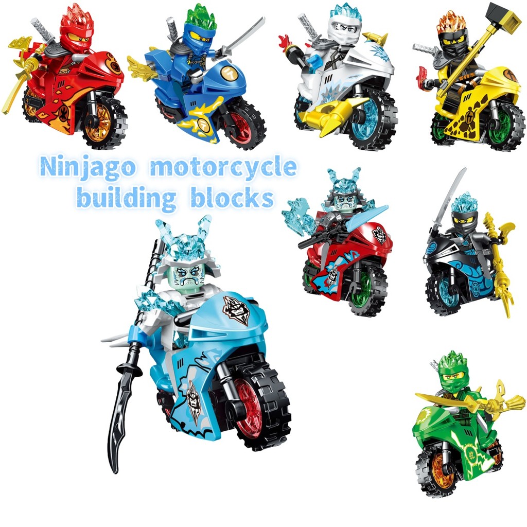 Limited Stock! New Ninjago Motorcycle Series Building Blocks - Ideal ...