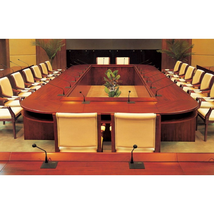 Fabric Armchair with Solid Wood Frame Conference Table Chair New ...