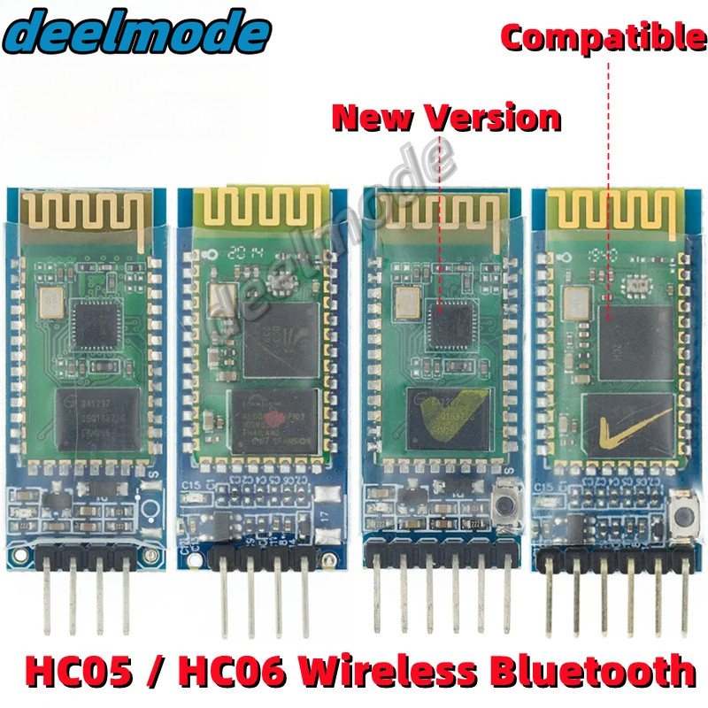 HC-05 HC-06 RF Wireless Bluetooth Transceiver Slave Module HC05 / HC06 RS232 / TTL to UART ...