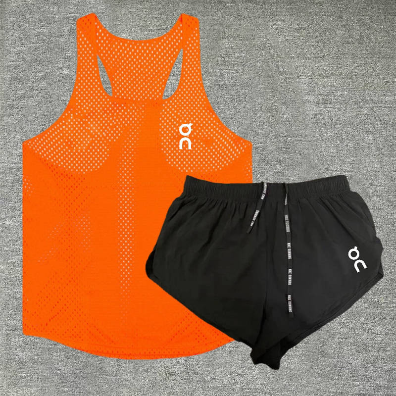 On Breathable Mesh Vest Sports Sports Sports Quick-Drying Suit Marathon ...