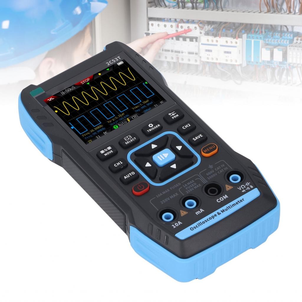 Maib 3 in 1 Handheld Oscilloscope Multimeter Generator 50MHz Bandwidth ...