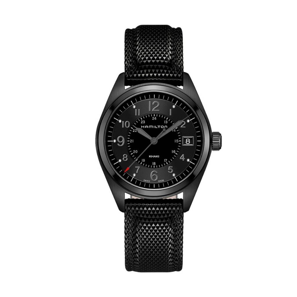 Hamilton H68401735 Khaki Field Quartz 40 PVD/Black | Shopee Philippines