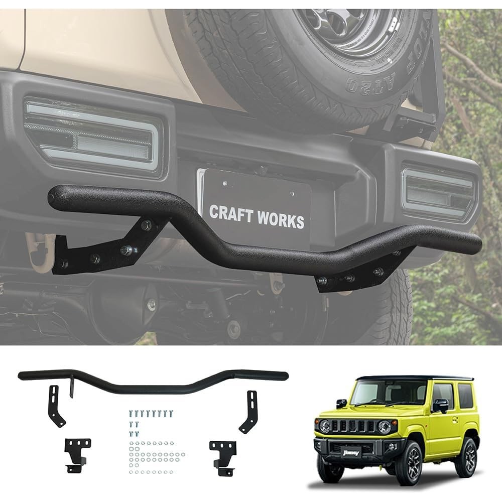 [JDM][SUZUKI Jimny]CRAFT WORKS Jimny Jimny Sierra Rear Bumper Guard ...