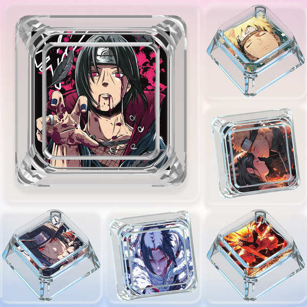 keycaps keycaps custom Naruto Keycap Uzumaki Naruto Single Flag Kakashi ...