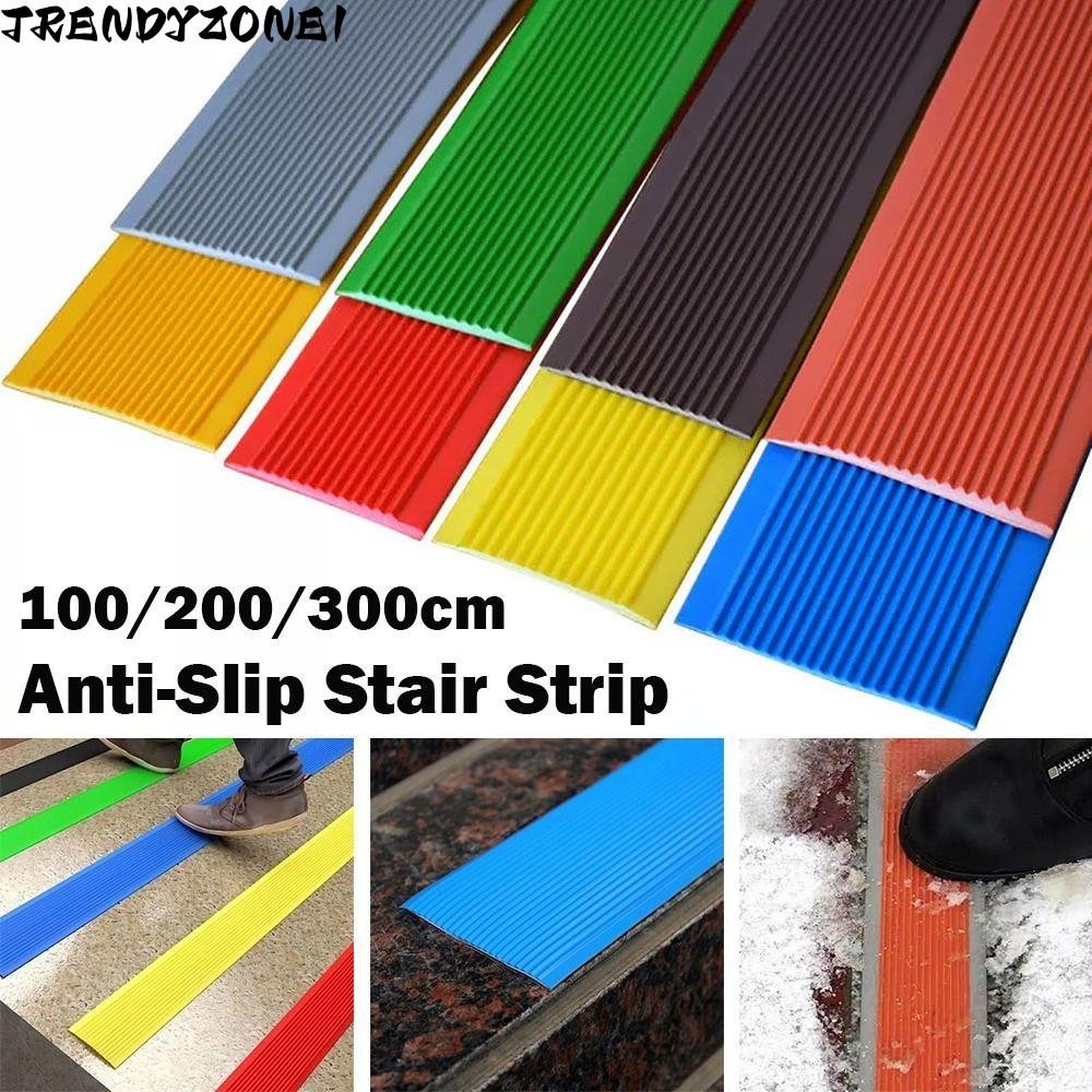 TRENDYZONE1 Anti-Slip Stair Strip, PVC Self-adhesive Stair Treads Strip ...