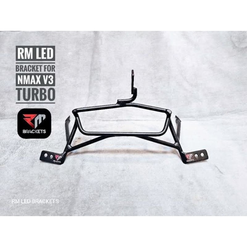 NMAX V3 TURBO RM LED BRACKETS Heavy duty with 2 years warranty | Shopee ...