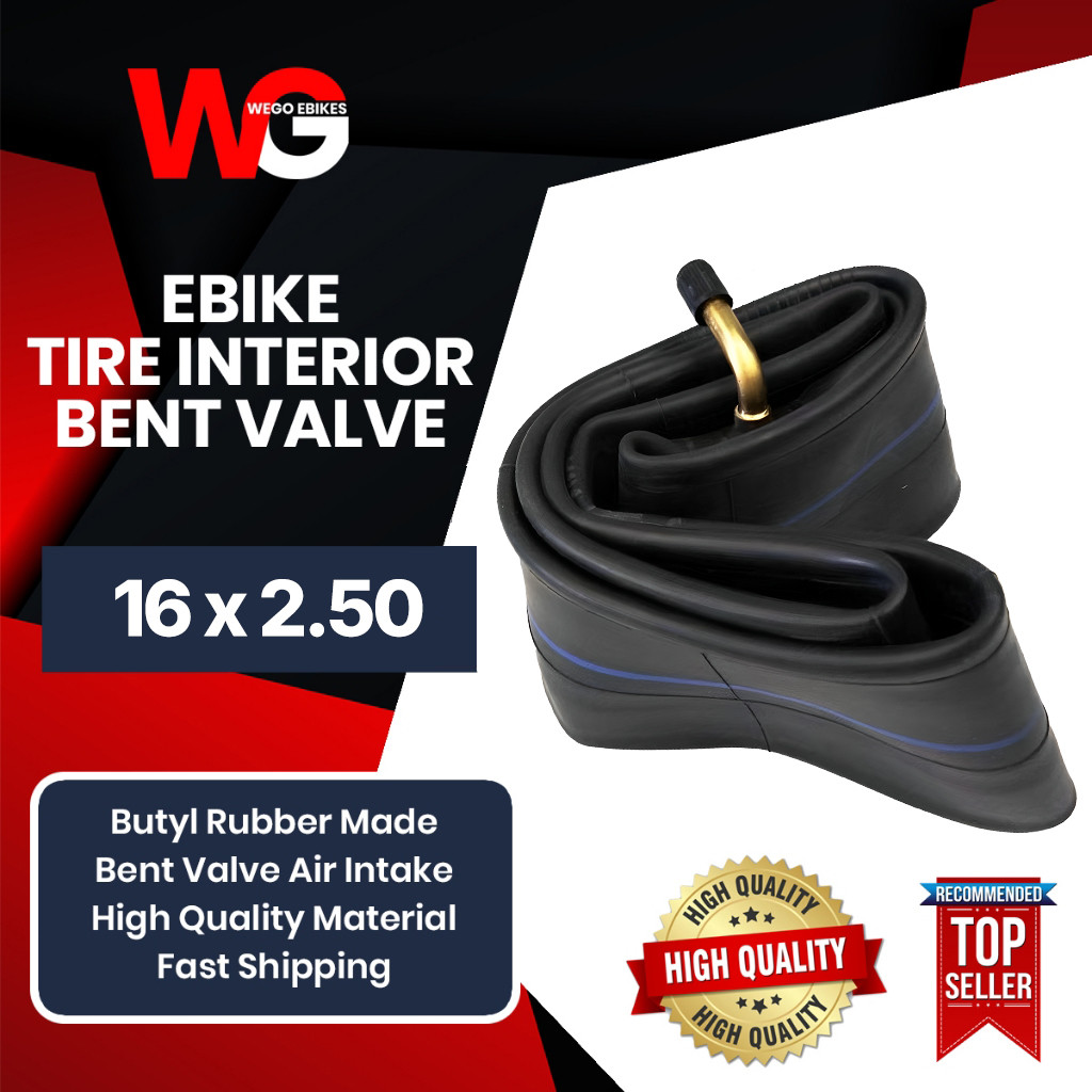 Ebike Interior 16x2.50, High quality Butyl Rubber. Romai Phoenix, Romai ...