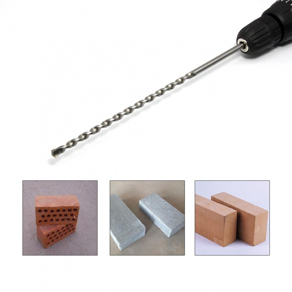 300mm Long Impact Drill Bit with Tungsten Carbide Tip Perfect for ...