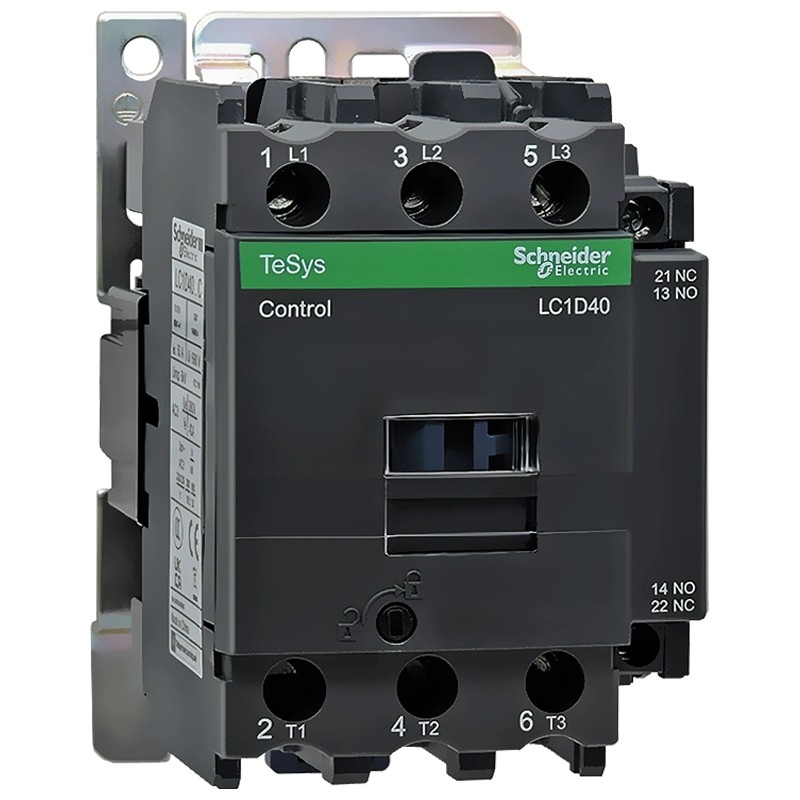 Schneider AC Contactors LC1D40B7C AC24V LC1D40F7C AC110V LC1D40M7C AC220V LC1D40Q7C AC380V ...