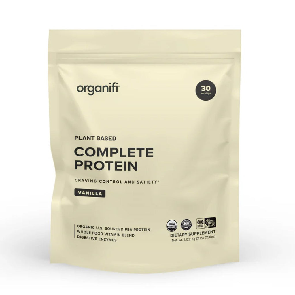 Organifi Vegan Protein Powder (Vanilla) - Resealable Pouch (1122g ...