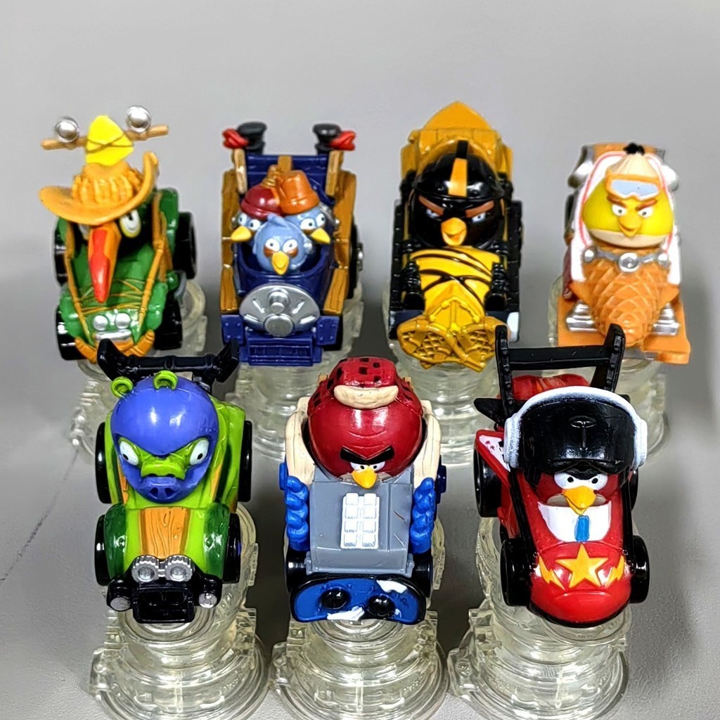 Brand New Handheld Classic Game Small Model Angry Birds Wars Racing Car ...
