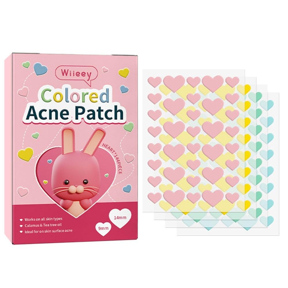 200pcs/144pcs Color Cute Acne Sticker Star Cloud Love Moon Special ...