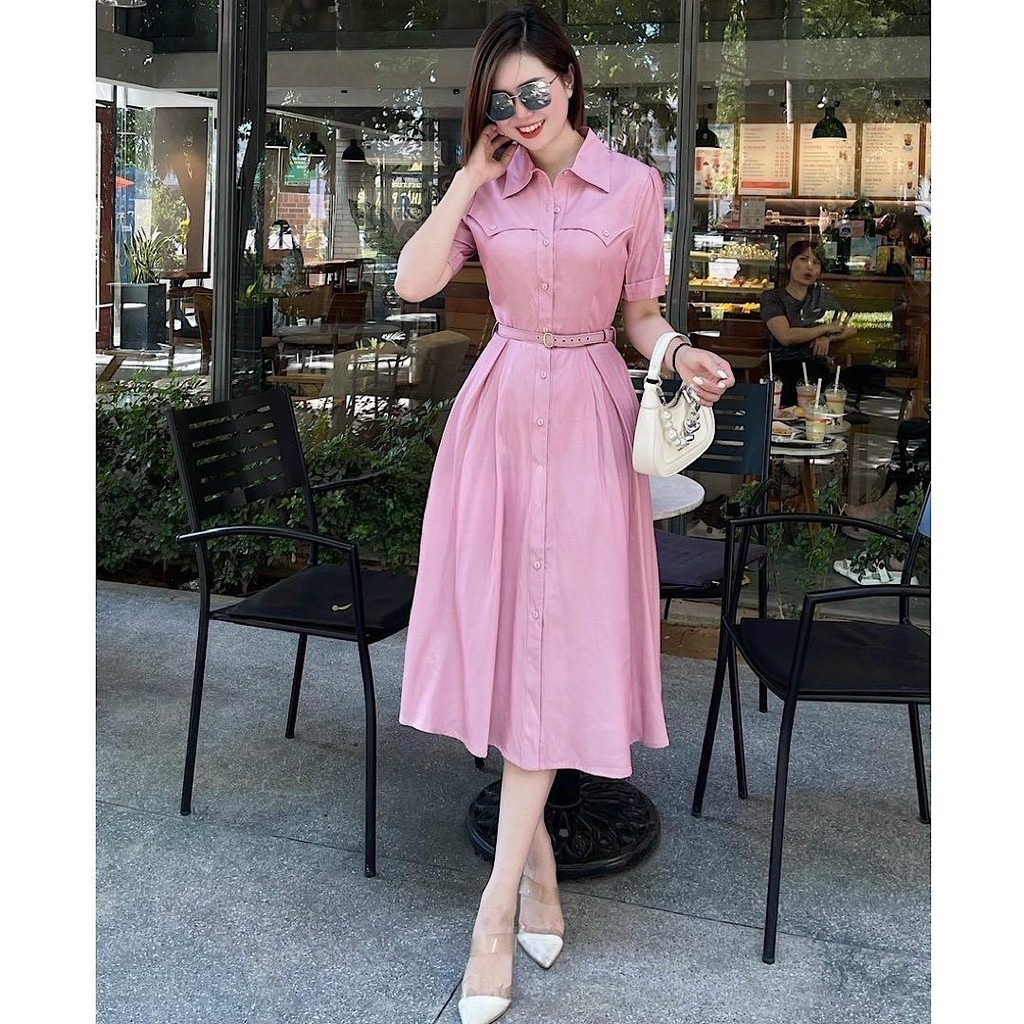 Silk Cow Office Skirt With Super Beautiful Belt | Shopee Philippines