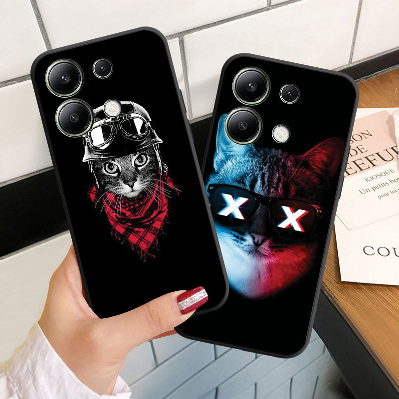 Case For Xiaomi Redmi 13C Note 13 Pro + Plus 4G 5G Silicoen Phone Case ...