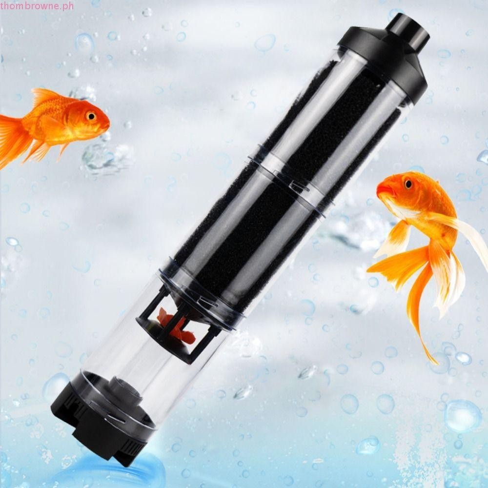 THOMBROWNE Fish Poop Collector, Ultra-Quiet Plastic Fish Poop Stool ...