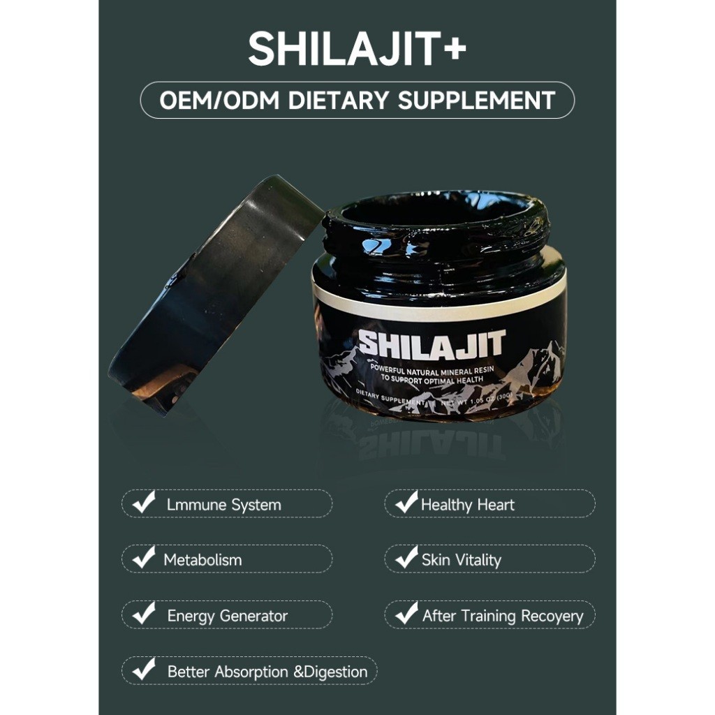 Private Labels shilajit resin pure himalayan rich in Fulvic Acid and ...