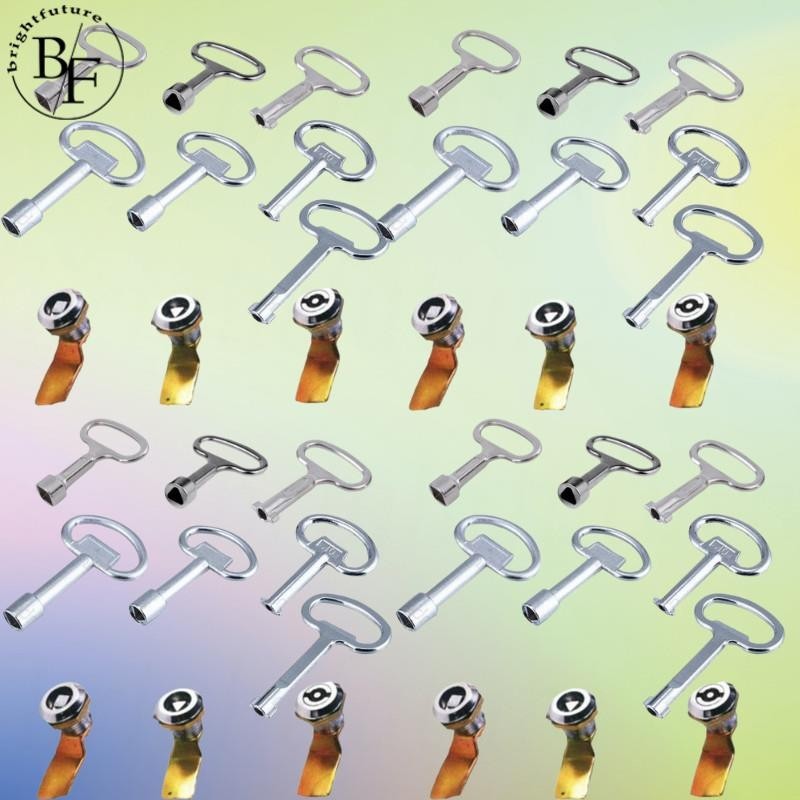 2024 1Pcs Practical Train Triangle/S/Square Key Zinc Alloy Triangular ...