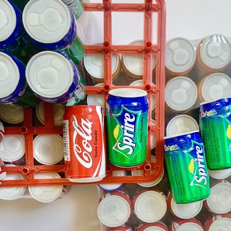 Soda pop candy, soft drink can shaped C candy (10g can) | Shopee ...