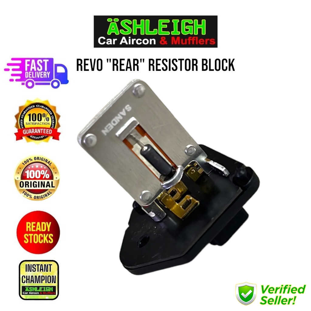Toyota Revo REAR Sandn Resistor Block Car Aircon For Back Airflow ...