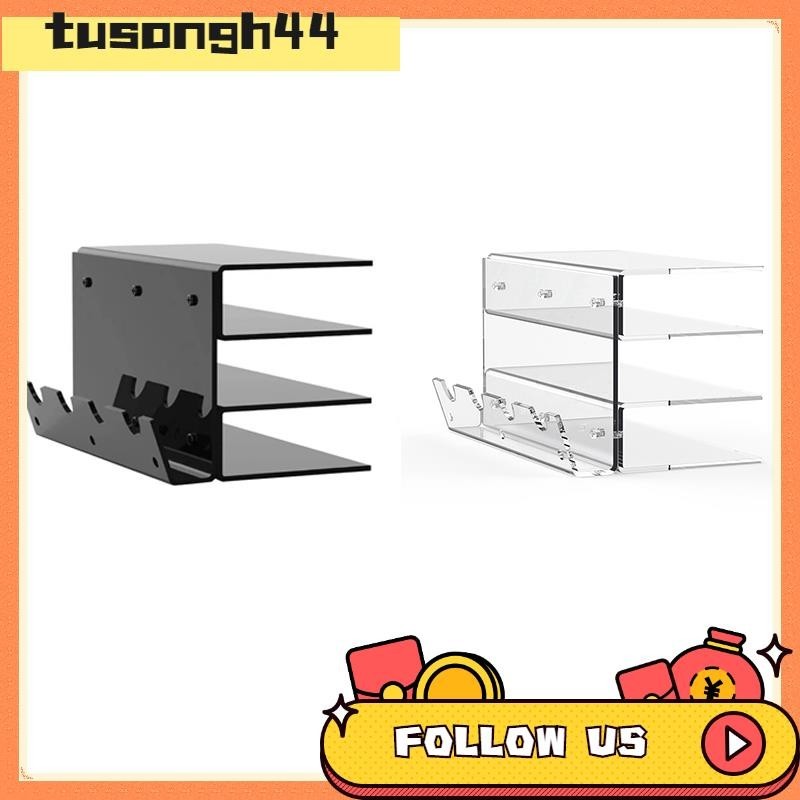 Keyboard Mouse Desktop Organizer Acrylic 3 Tier Stand Frame Keyboard ...