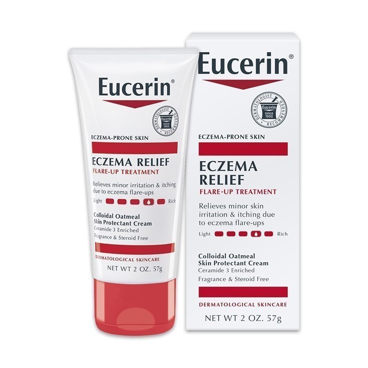 Eucerin Eczema Relief Flare-Up Treatment, Relieves Irritation and Itching Due to Eczema 57g ...