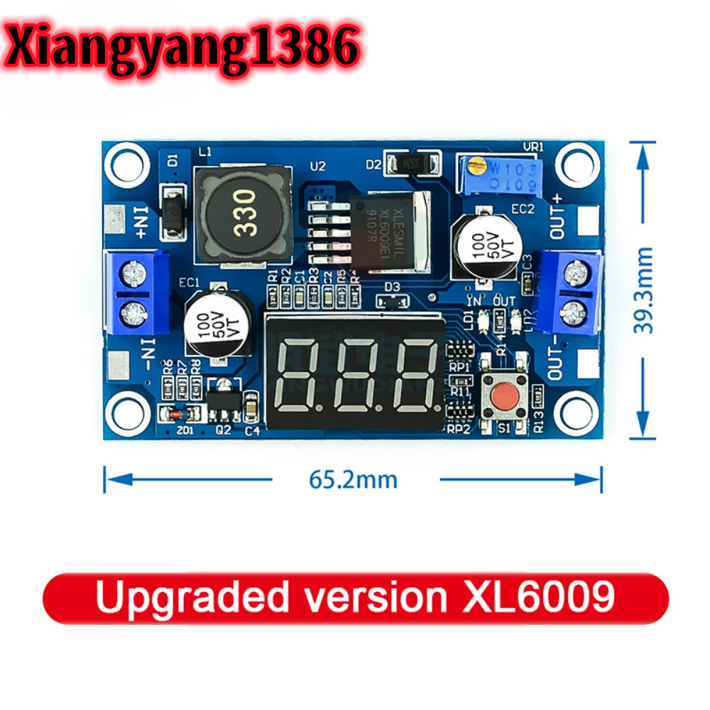 Upgraded Version XL6009 Boost Module DC-DC 5-32V To 5-40V 4A Adjustable ...