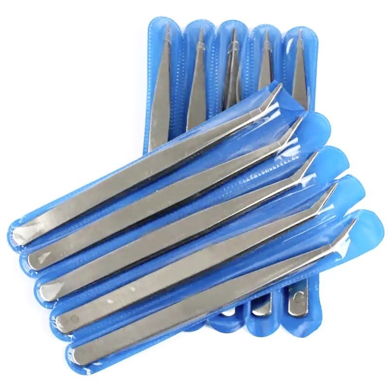 Curved, STRAIGHT thread tweezers used in the garment industry (price ...
