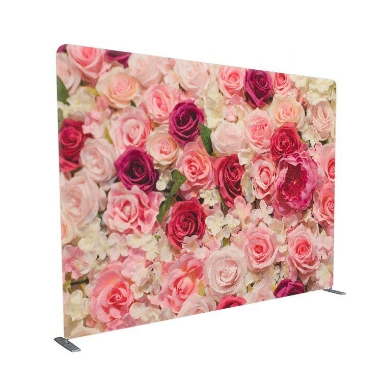 8*8Ft High Quality Portable Tension Fabric Custom Photobooth Party ...